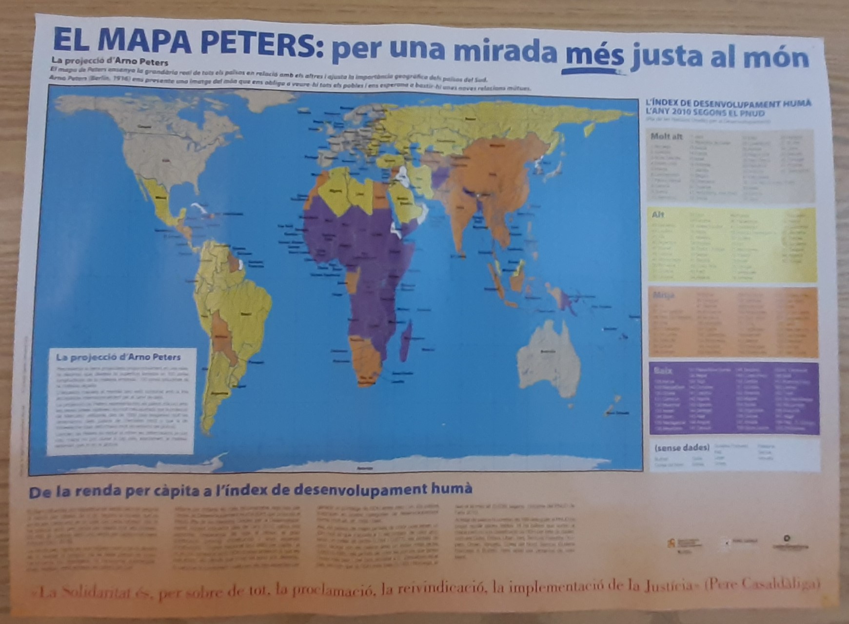 Regal: Mapa Peters | Servei Educatiu Alt Maresme